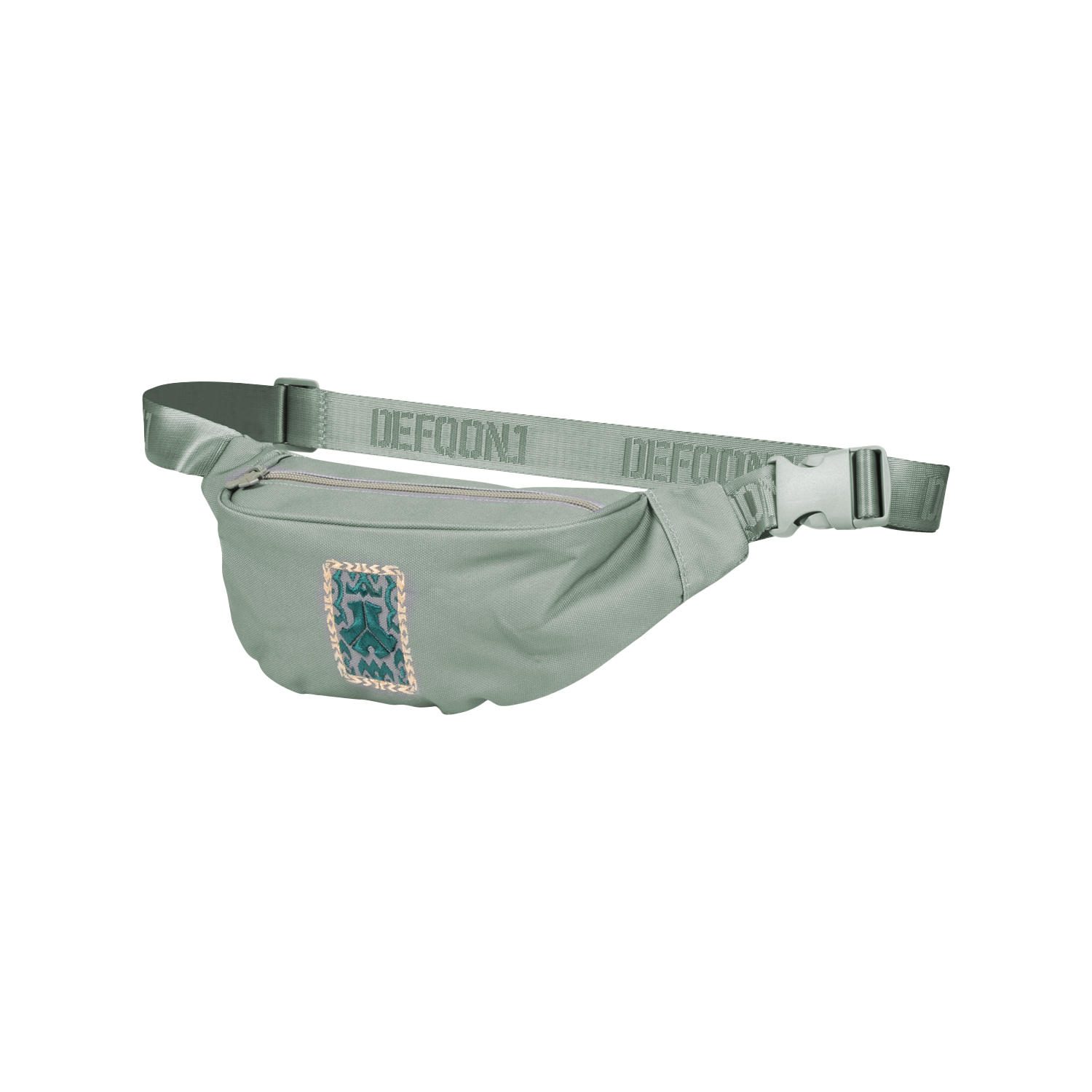 Defqon.1 Fanny Pack – Rosemary with Embroidery & Custom Zipper