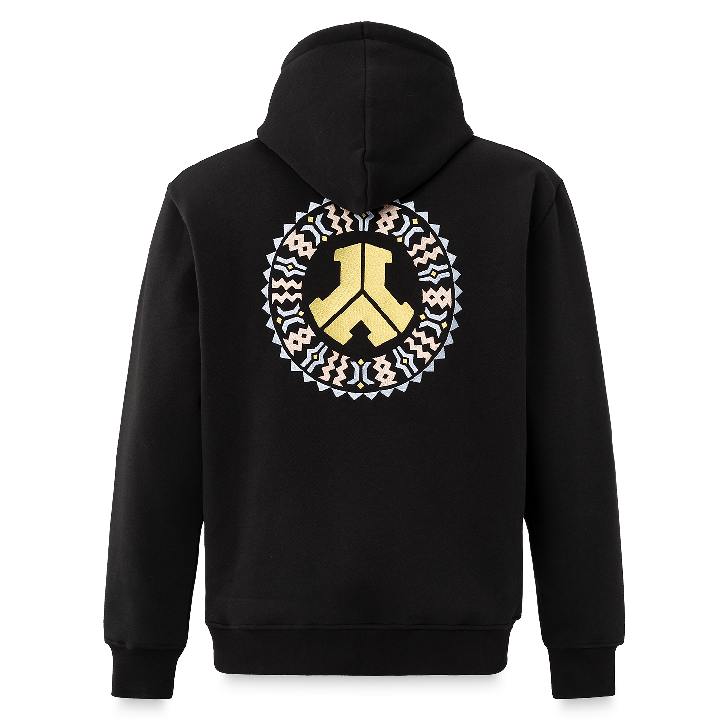 Defqon.1 Hoodie – Black Boxy Fit with Front & Back Embroidery