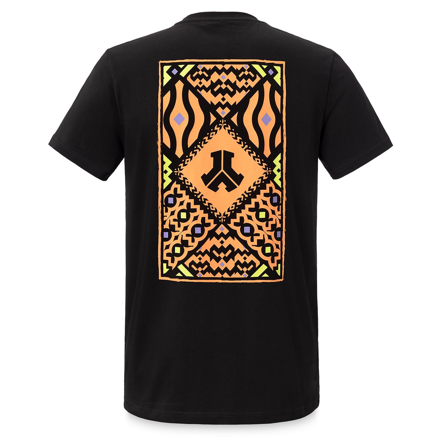 Defqon.1 Oversized T-Shirt – Black with Embroidery & Orange Details