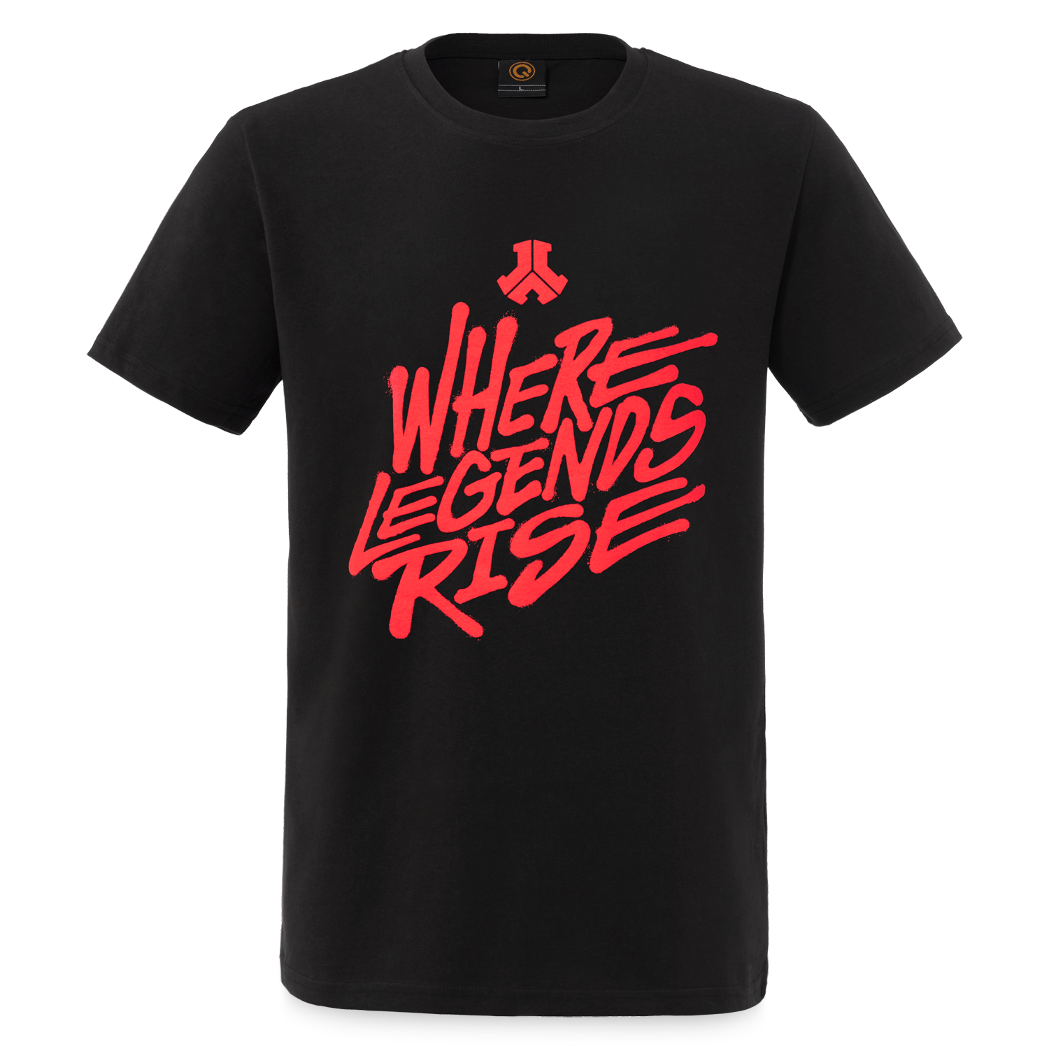Defqon.1 Where Legends Rise Red T-shirt - Hardstyle Merchandise