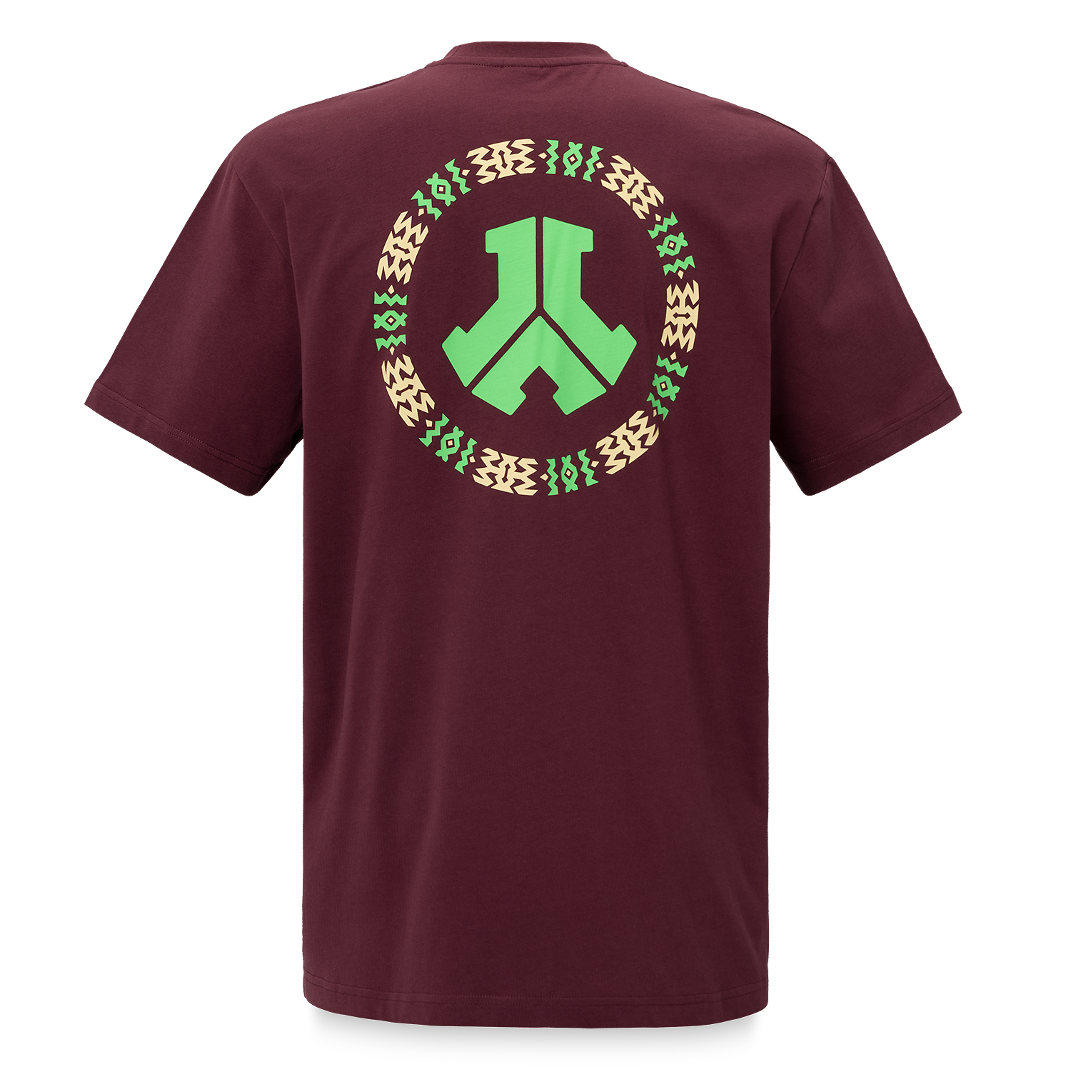 Defqon.1 T-Shirt – Aubergine Loose Fit with Front & Back Logo