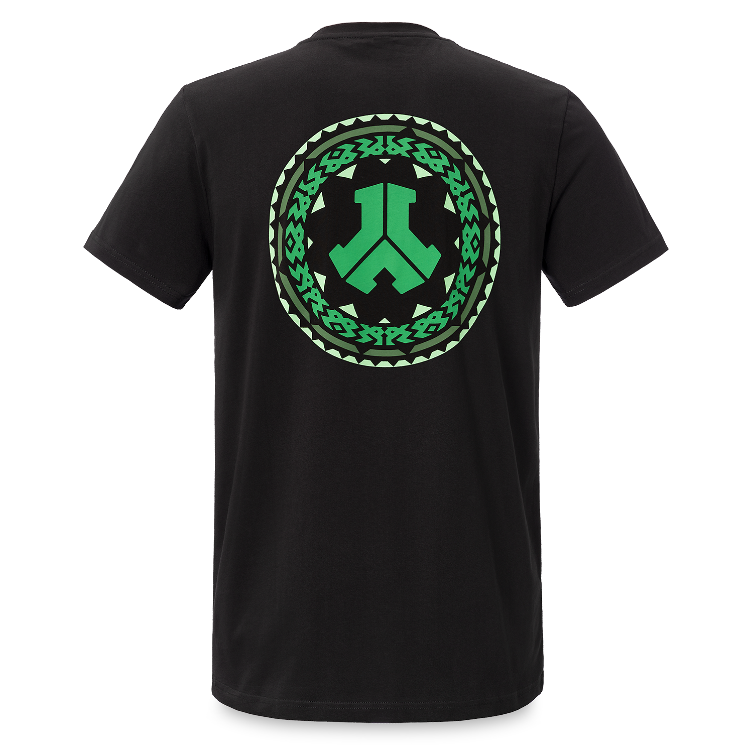 Defqon.1 T-Shirt – Black Loose Fit with Green Details & Logos