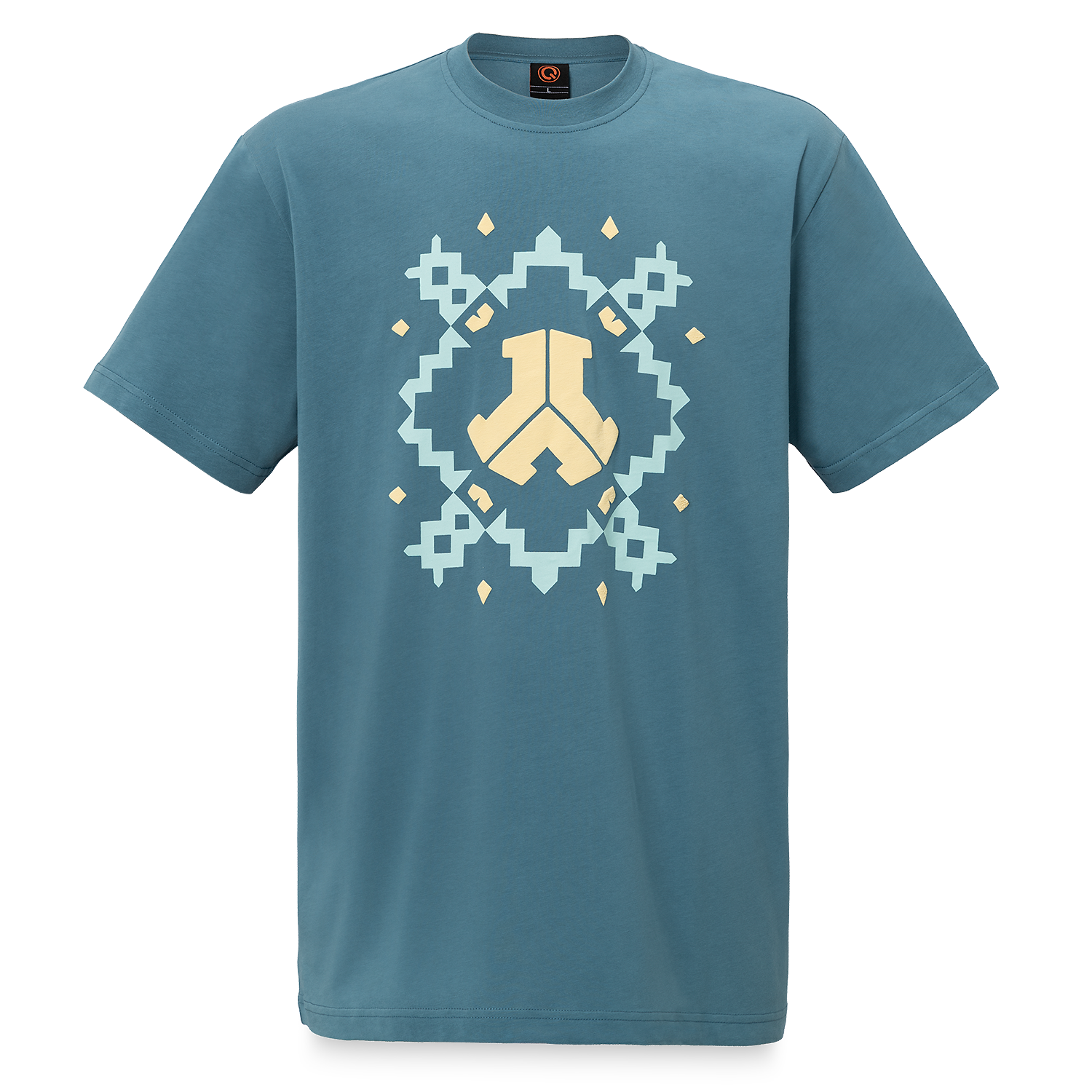 Defqon.1 T-Shirt – Sapphire Loose Fit with Puff Print & Back Logo